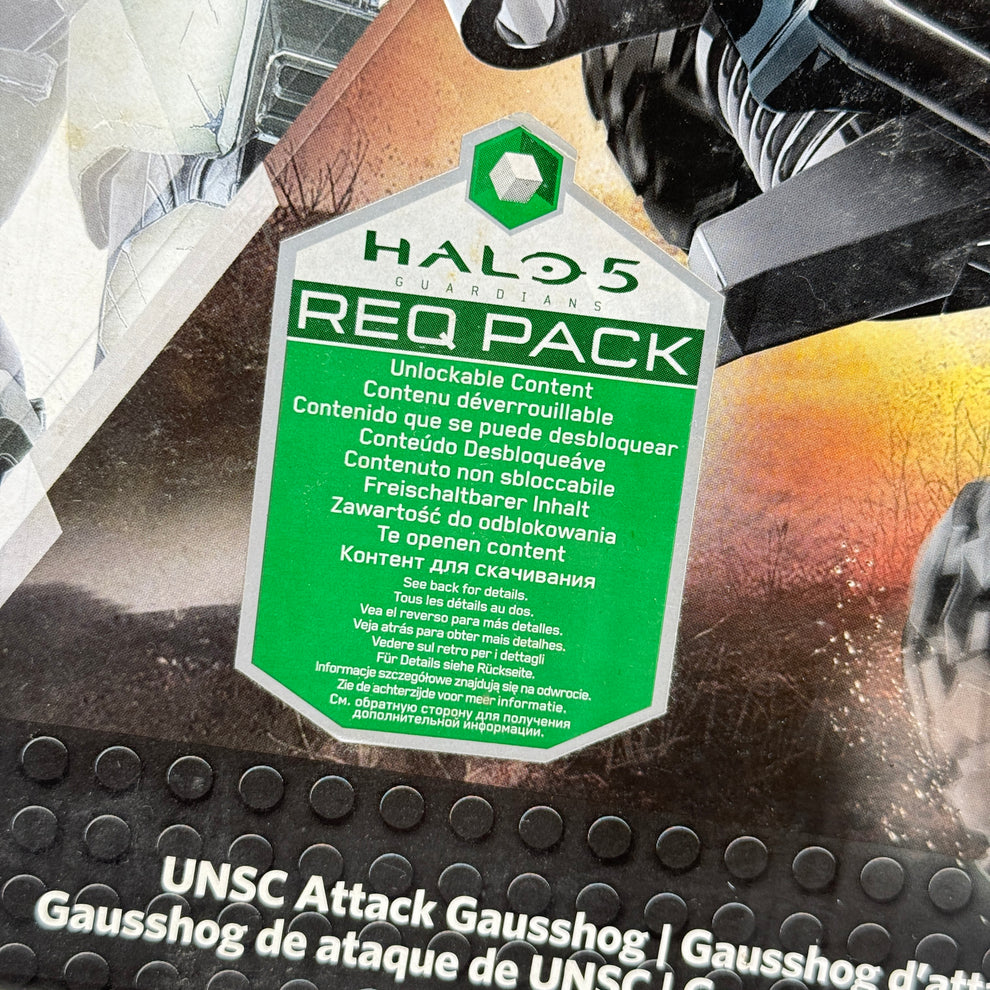 SEALED UNSC Attack Gausshog - Halo Mega Construx – Domain's Marketplace