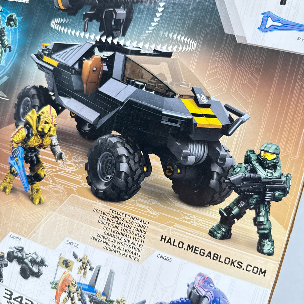 SEALED UNSC Attack Gausshog - Halo Mega Construx – Domain's Marketplace