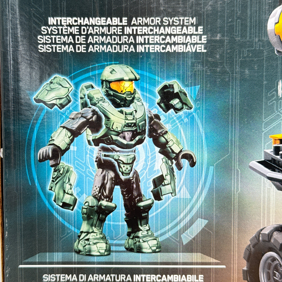 SEALED UNSC Attack Gausshog - Halo Mega Construx – Domain's Marketplace